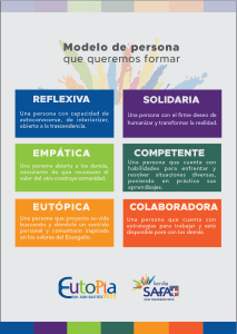 Modelo de Persona – Colegio y Liceo San Juan Bautista